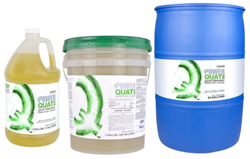 Concentrated Quaternary Disinfectants Commercial & Industrial Supply ...