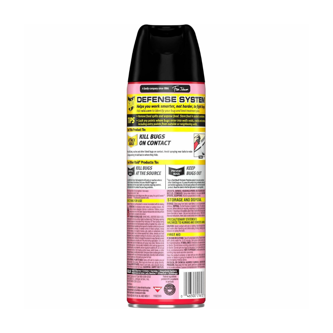 Raid 386220 Ant & Roach Killer - Outdoor Fresh, 17.5 Ounce Aerosol ...