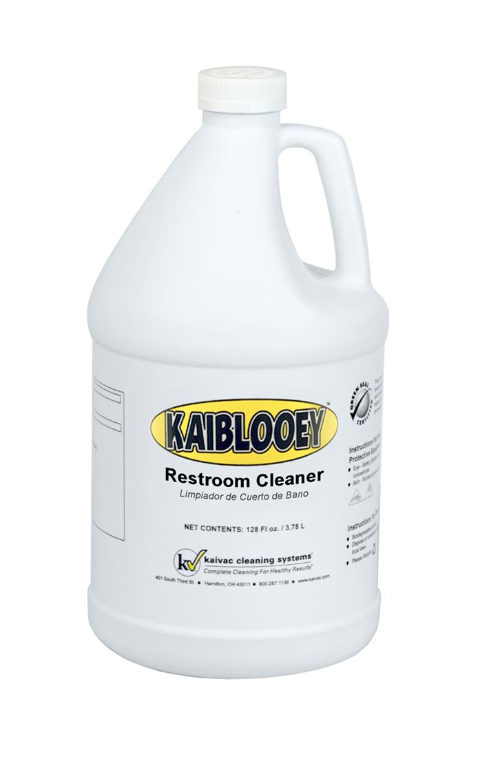 Kaivac KaiBlooey Low-Foaming Mild Acid Restroom Cleaner - Gallon ...