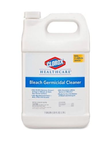 Clorox Healthcare 68978 Bleach Germicidal Cleaner - Gallon - 10116 ...