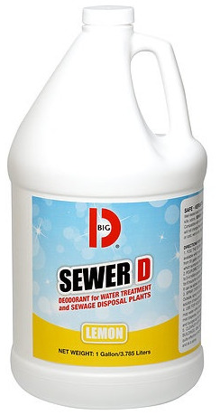 Big D 600 Sewer D Odor Counteractant - Lemon, Gallon - 12533LEM ...