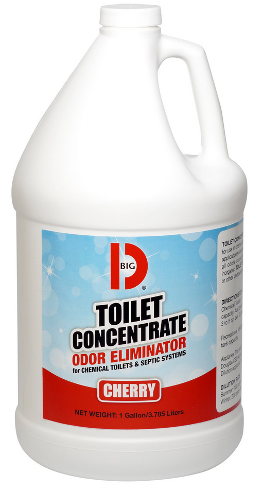 Big D 679 Toilet Concentrate Odor Eliminator - Cherry, Gallon - 12535 ...