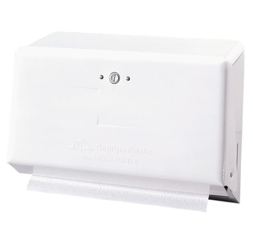 GP Pro 54701 Low Profile Multifold Paper Towel Dispenser - White ...