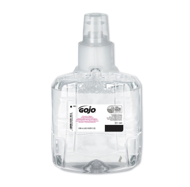 Gojo 1911-02 Clear & Mild Foam Handwash Soap LTX-12 - 1200mL Refill ...