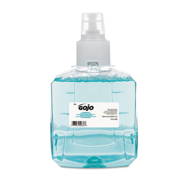 Gojo 1916-02 Pomeberry Foam Handwash Soap LTX-12 - 1200mL Refill ...