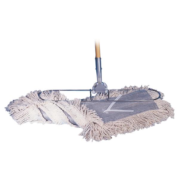 Disposable Cotton Cut-End Dust Mop - 60 inch - 18022-60 | Commercial ...
