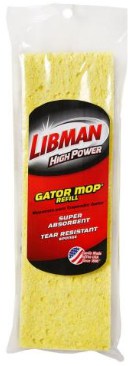 Libman 3959 Big Gator Sponge Mop Refill - 18045 | Commercial ...