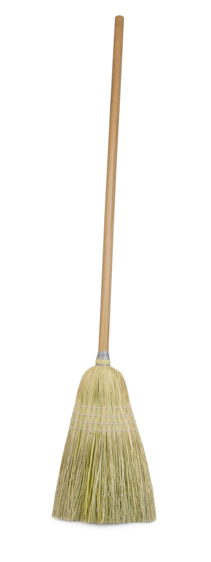 Wood Handle Corn Fiber Blend Heavy Duty Janitor Broom - 56 Inch Long ...