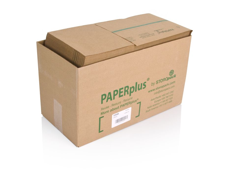 Storopack 533399 PAPERplus Papillon 2 ply Kraft Fanfold - 1640 feet ...