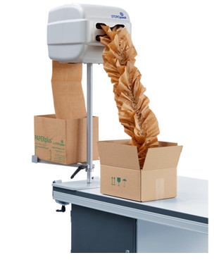 Storopack 533399 PAPERplus Papillon 2 ply Kraft Fanfold - 1640 feet ...