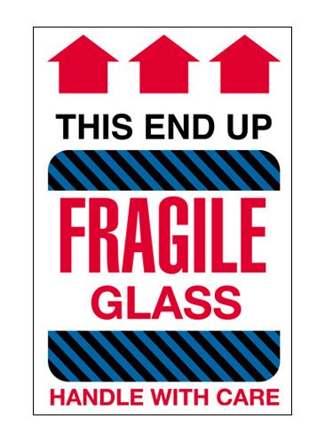 Fragile Glass Sign