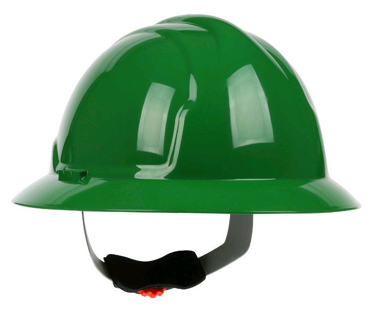 Safety Works Full Brim HDPE Shell Hard Hat with Wheel Ratchet ...