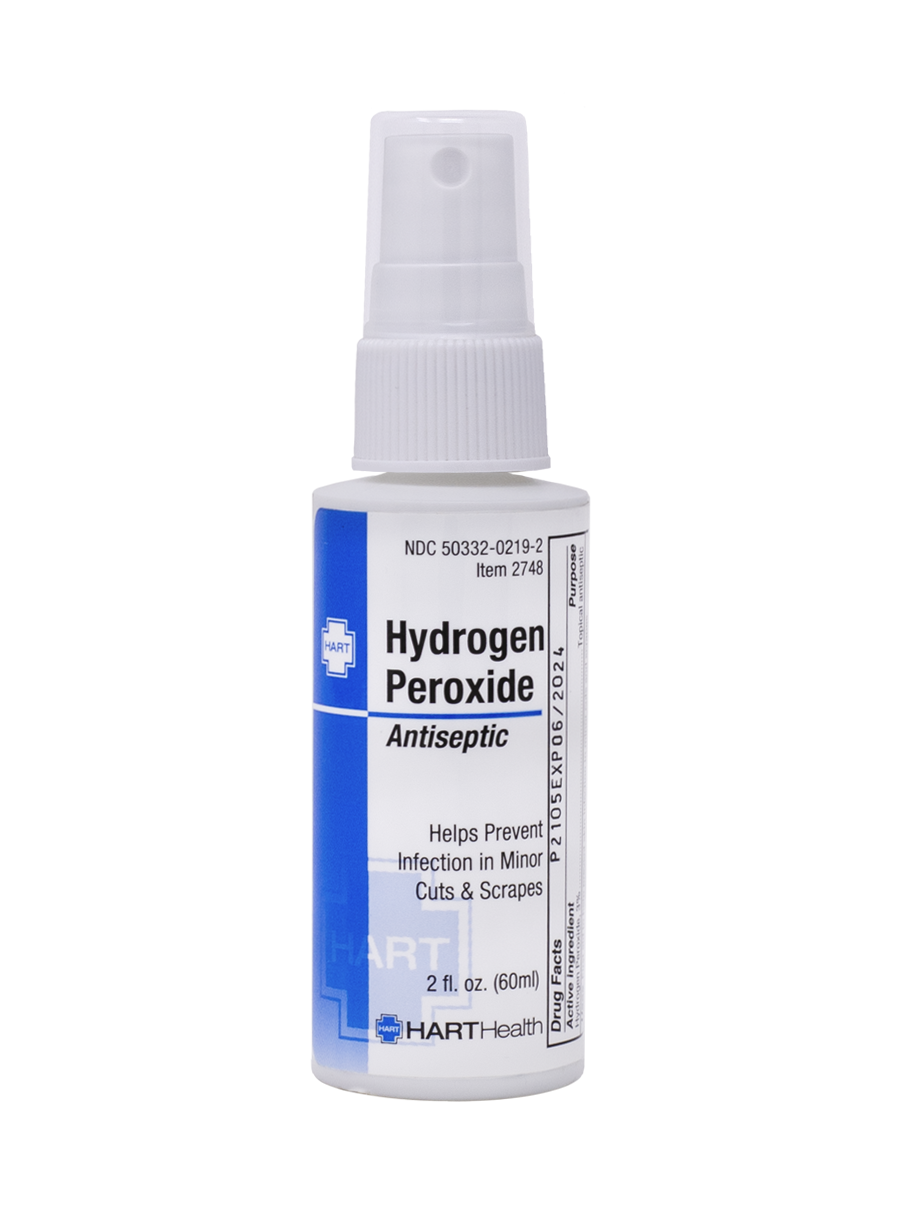 Hydrogen Peroxide First Aid Antiseptic Spray - 2 Ounce Pump Bottle ...