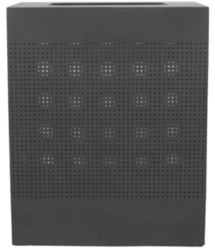 WITT Celestial Series Perforated Rectangular Waste Receptacle - 40 ...