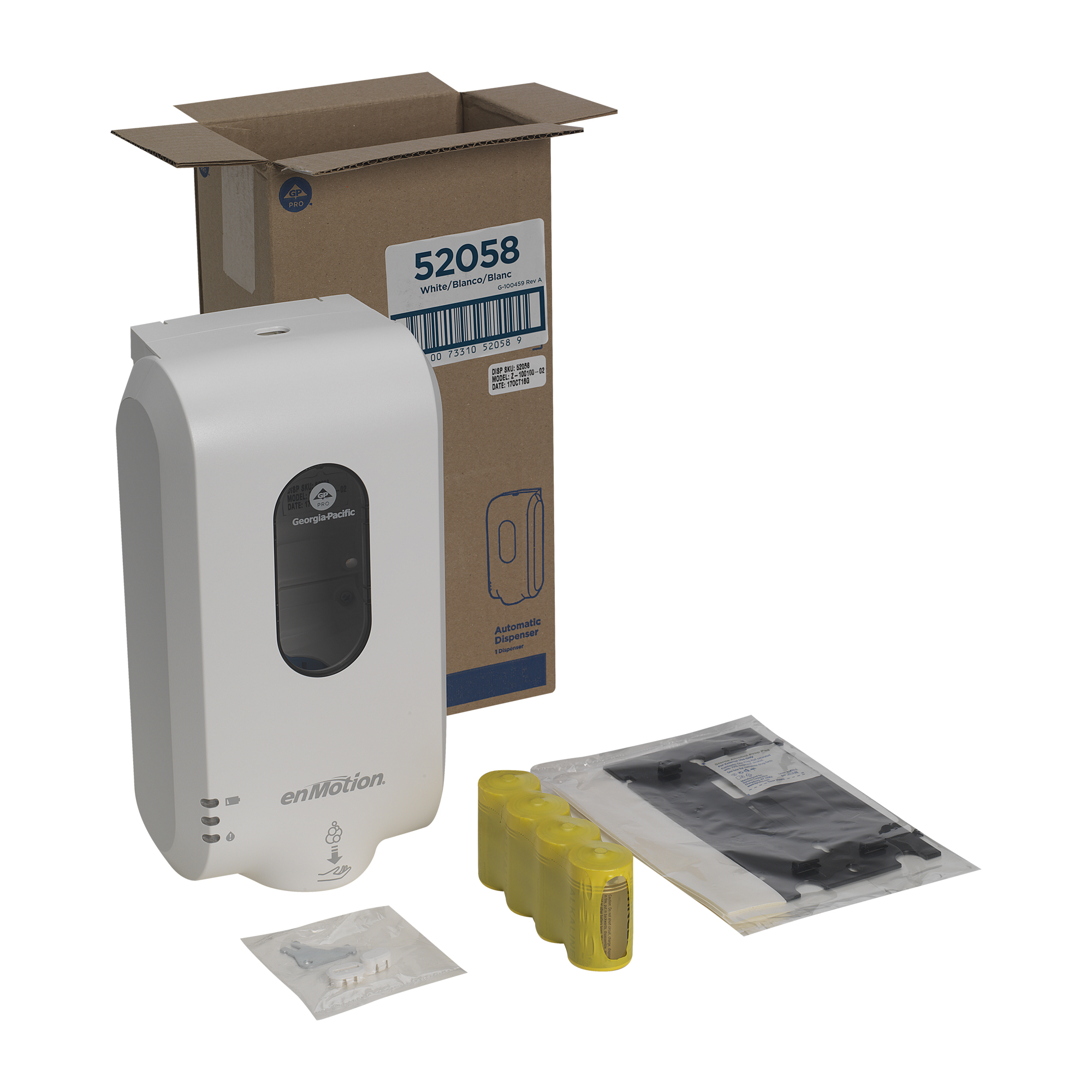 GP Pro 52058 enMotion Gen2 Automated Touchless Soap & Sanitizer ...