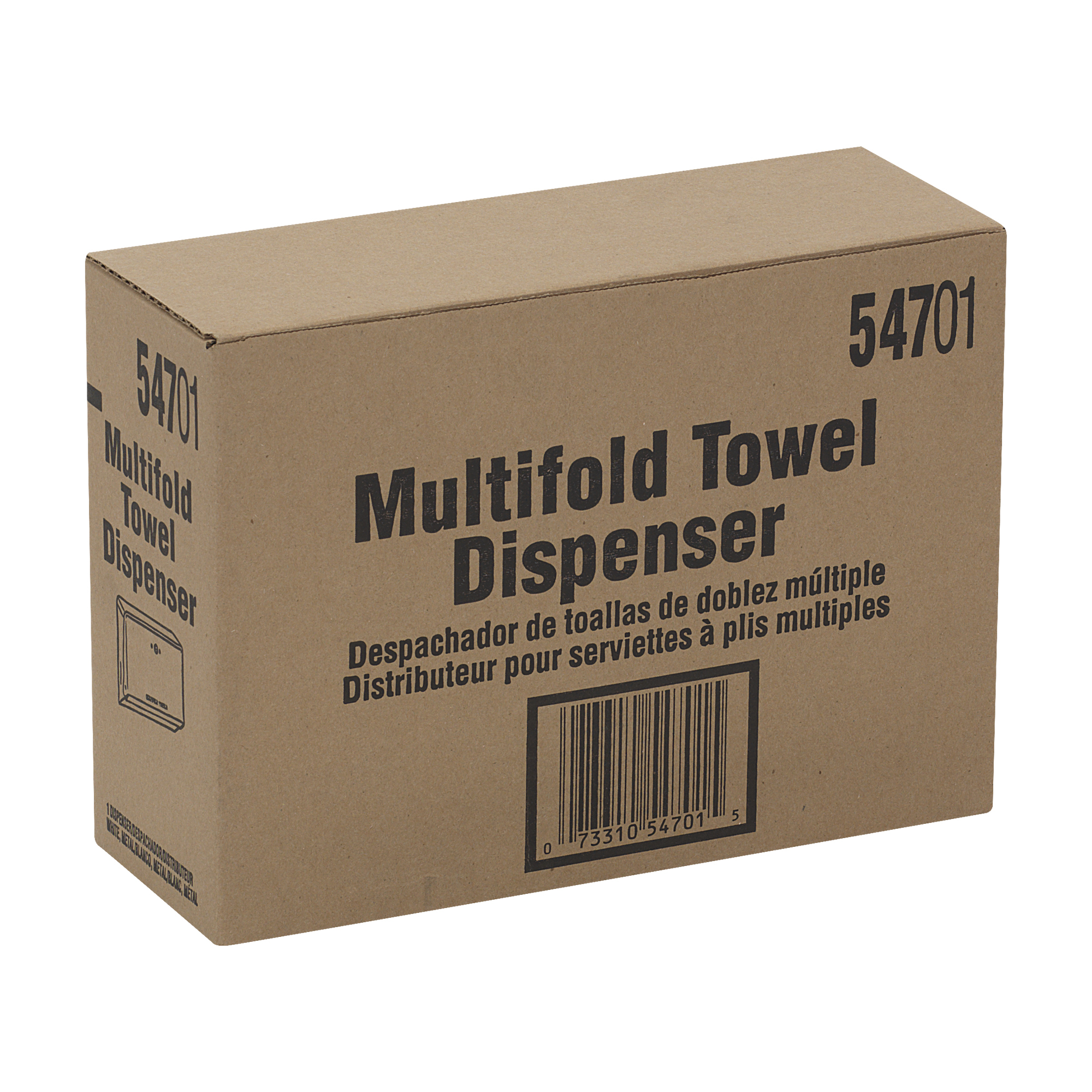 GP Pro 54701 Low Profile Multifold Paper Towel Dispenser - White ...