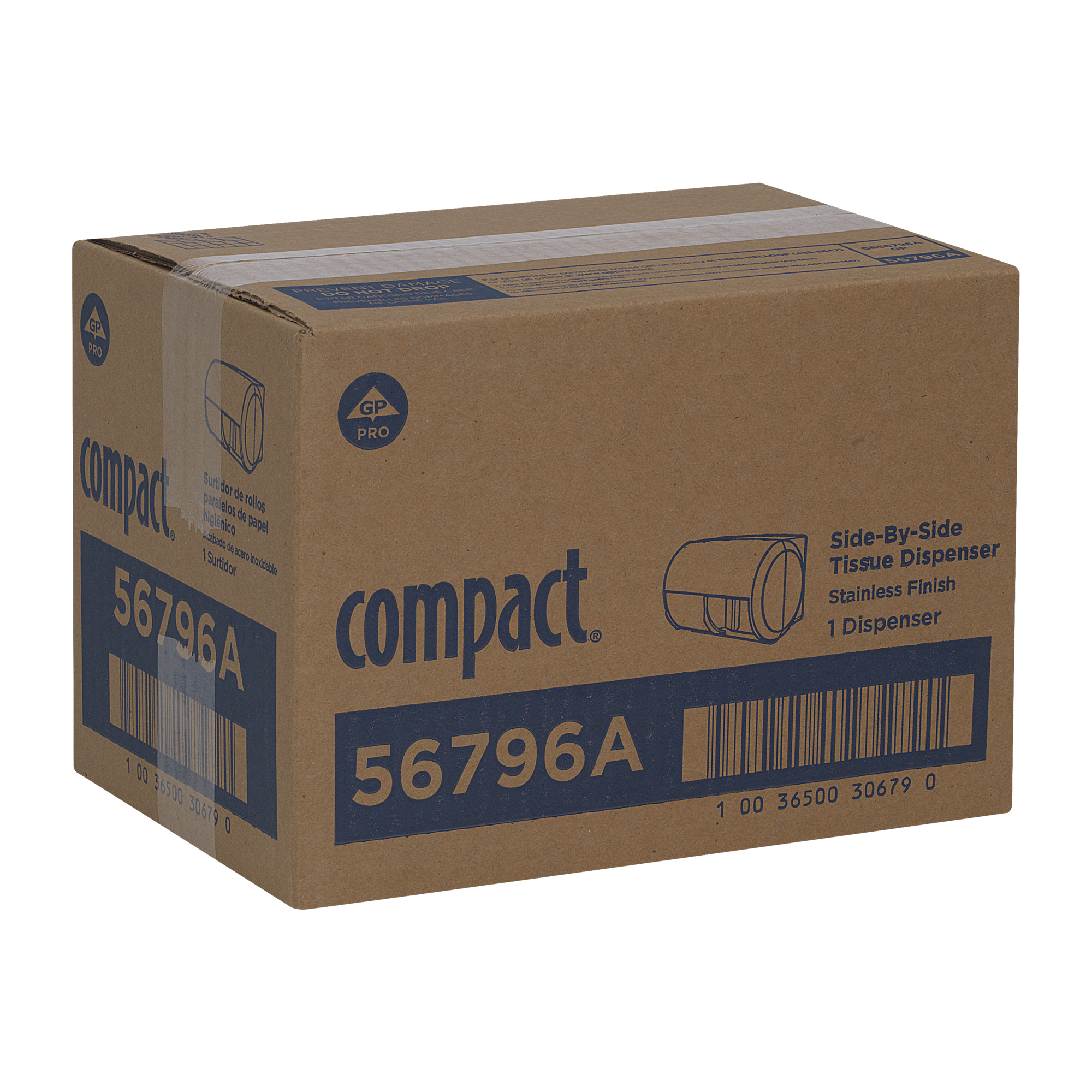 GP Pro 56796A Compact Coreless High Capacity Side-By-Side Double Roll ...