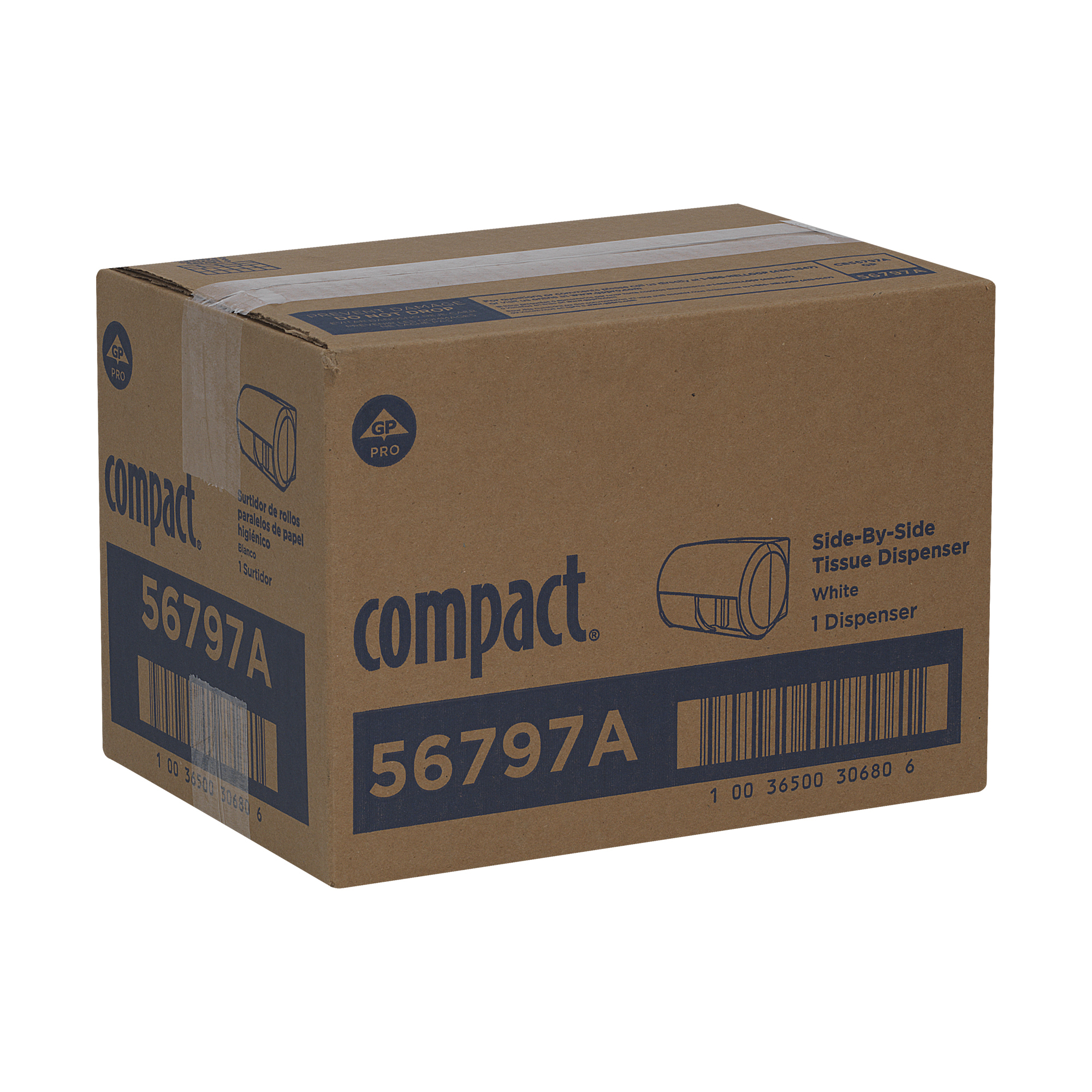 GP Pro 56797A Compact Coreless High Capacity Side-By-Side Double Roll ...