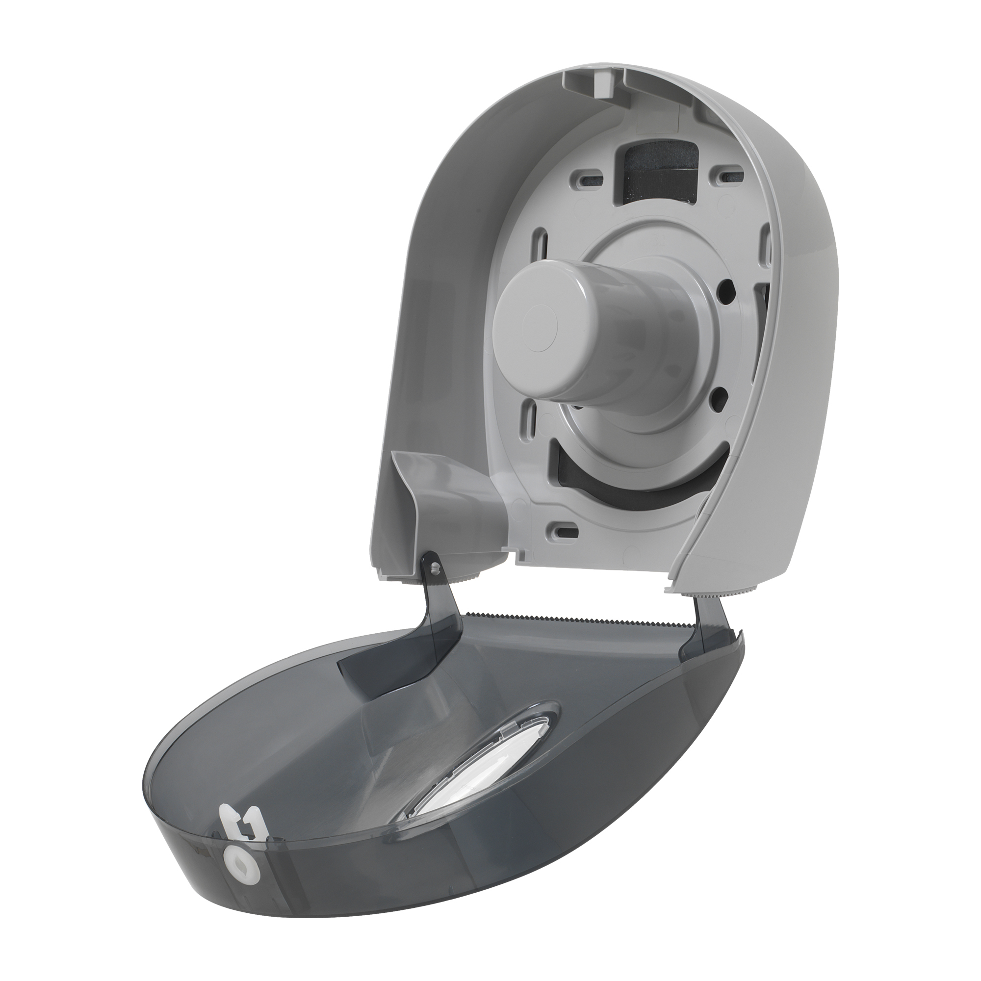 GP Pro 59009 9" Jr. Jumbo Bathroom Tissue Dispenser - Translucent Smoke ...