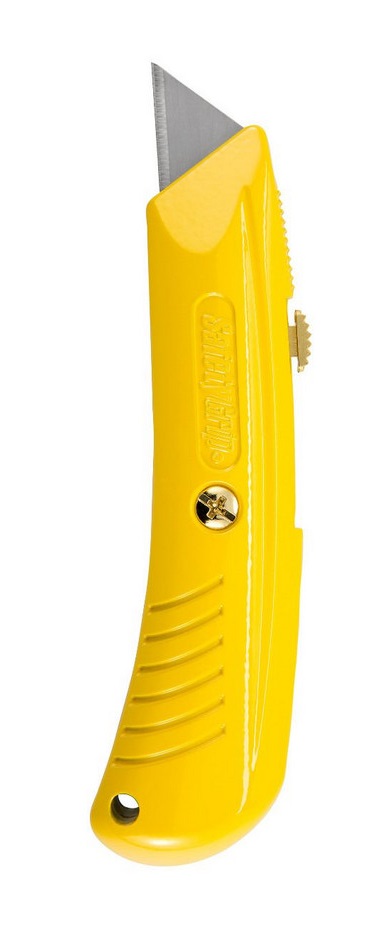 Safety-Grip Retractable Utility Knife - Yellow - 75511 | Commercial ...