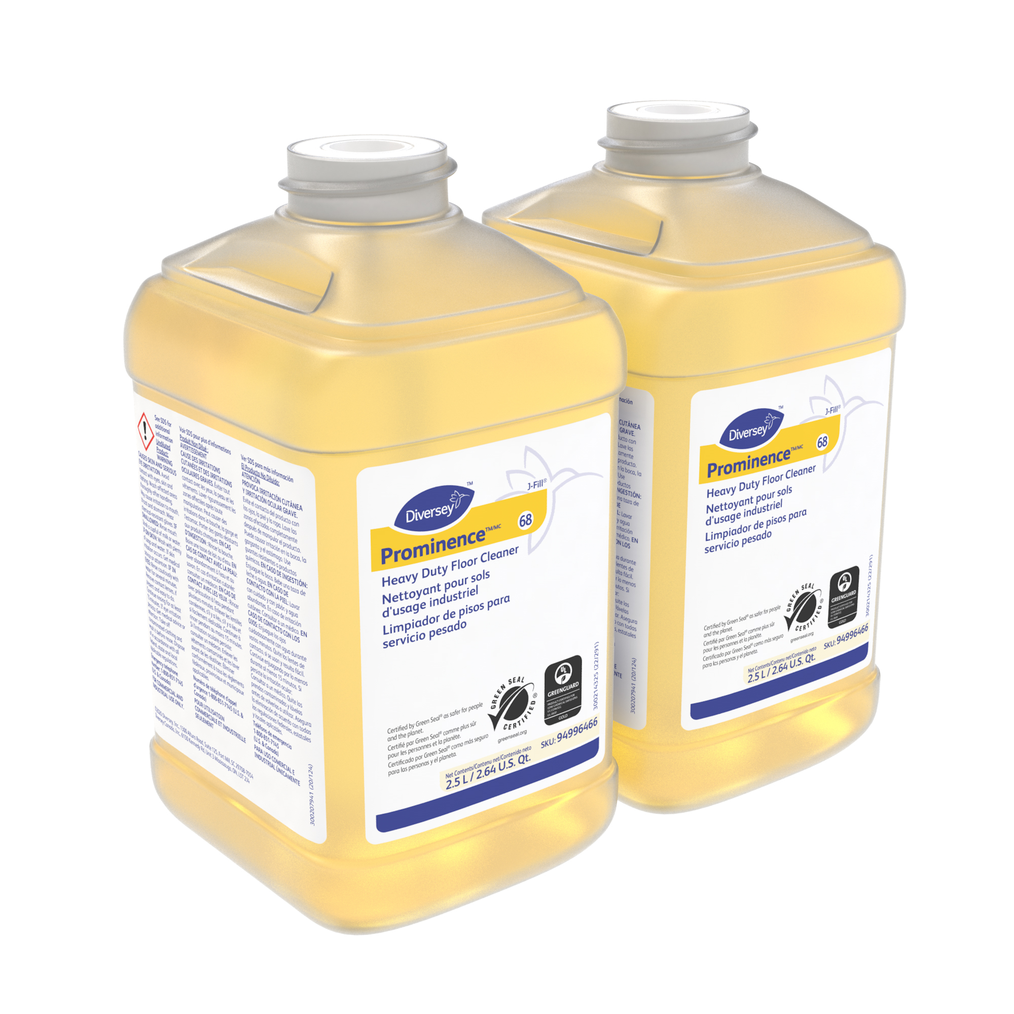 Diversey Prominence Heavy Duty Floor Cleaner 94996466 - 2.5 Liter J ...