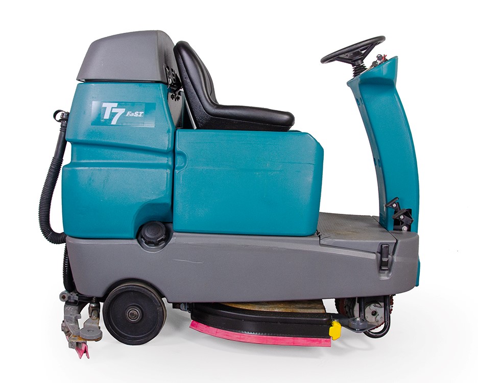 Used Tennant T7 Rider Automatic Floor Scrubber - POM357 | Commercial ...