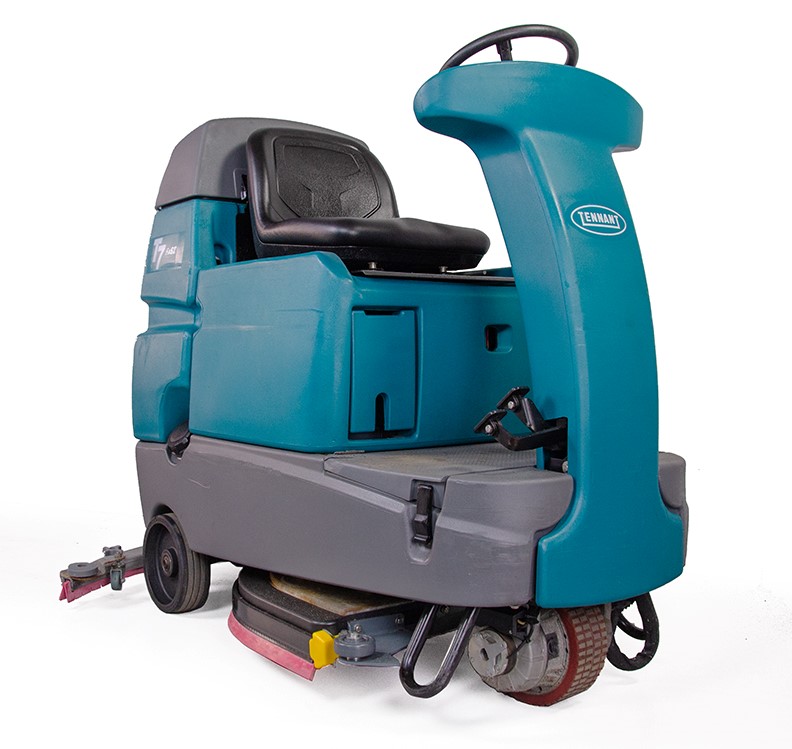 Used Tennant T7 Rider Automatic Floor Scrubber - POM357 | Commercial ...