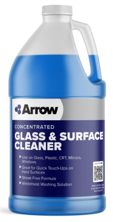 Arrow 451004 Concentrated Glass and Surface Cleaner - Gallon - 10374 ...