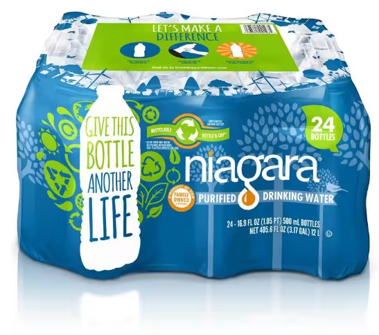 Purified Bottled Water - 16.9 Ounce, 24 Pack - 49495 | Commercial ...