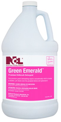 NCL 1100-29 Green Emerald Premium Dishwash Detergent - Gallon - 10587 ...