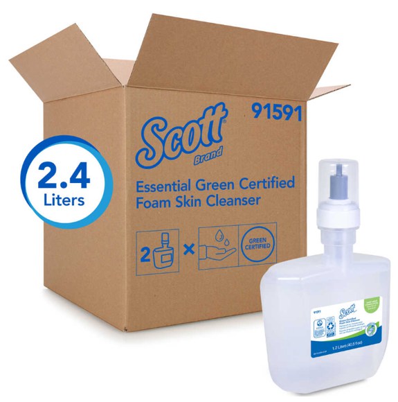 Scott Green Certified Foam Skin Cleanser 91591 - 2/1200ml - 16567 ...