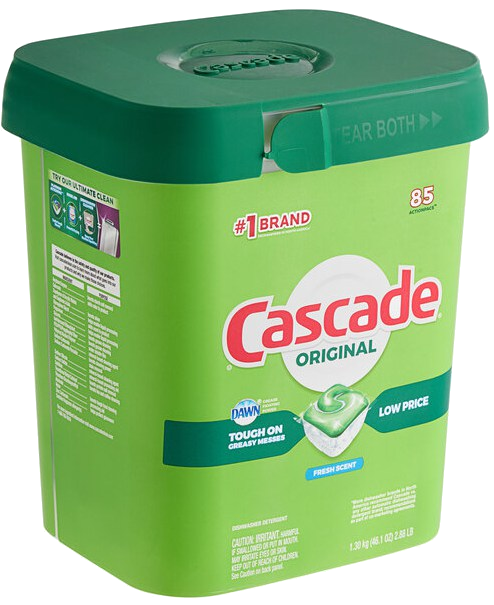 Cascade Professional 18629 Powder Automatic Dishwashing Detergent ...