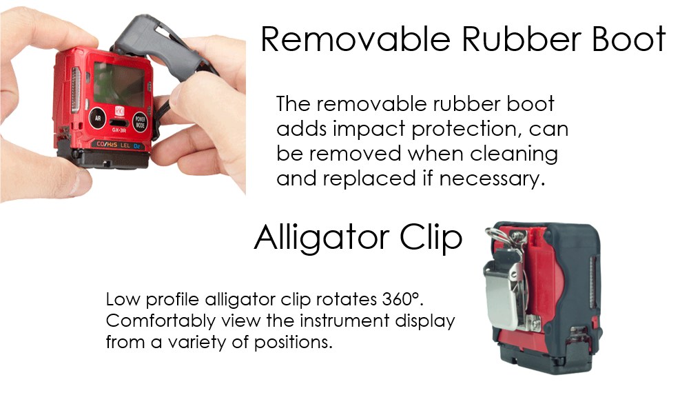 RKI Instruments GX-3R 72-RA-D Confined Space 4 Gas Monitor with ...