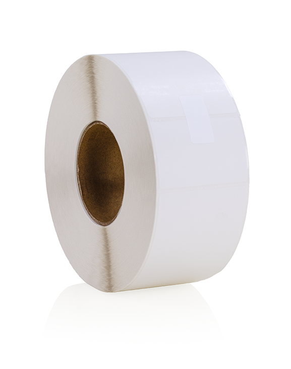 3" x 4" White Direct Thermal Labels - 3" Core, 1400 per Roll, 6 Rolls ...