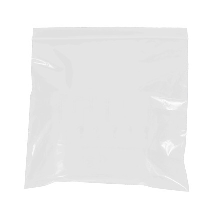10" x 12" Reclosable Colored Poly Bags - White, 2mil, 1000 per Case ...